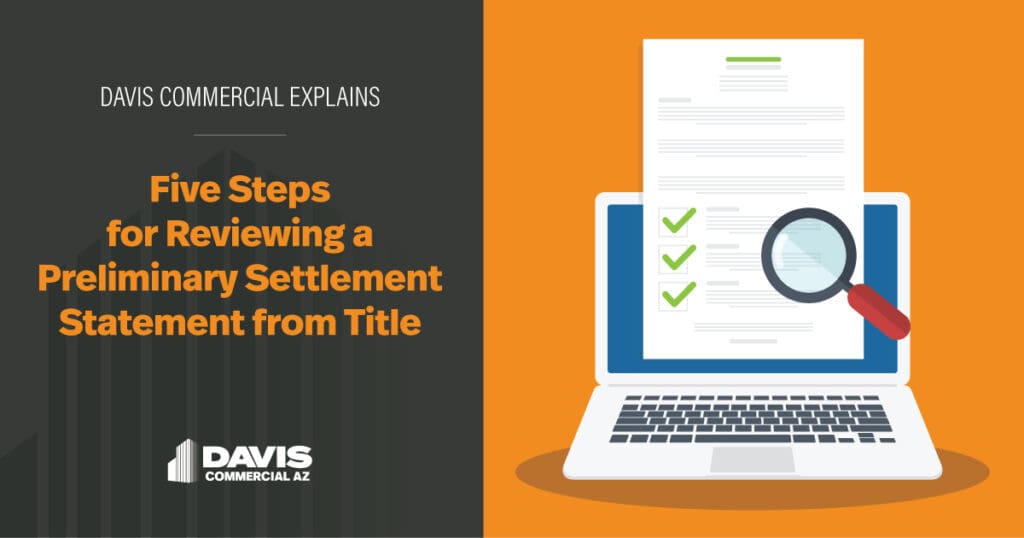 Five Steps for Reviewing a Preliminary Settlement Statement from Title ...